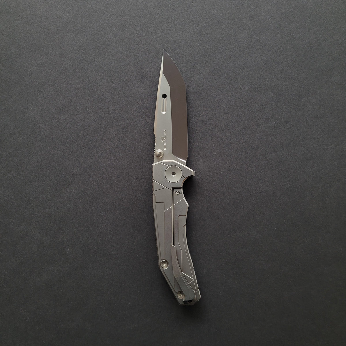 Rockstead REN-ZDP Folding Knife 95mm Titanium / Carbon Fiber Handle ...