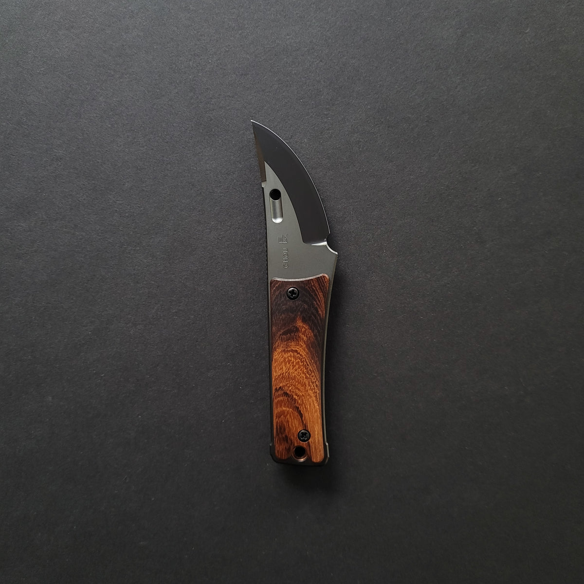 Rockstead CHOU-IW Fixed Blade 45mm Ironwood Handle | Tosho Knife Arts ...
