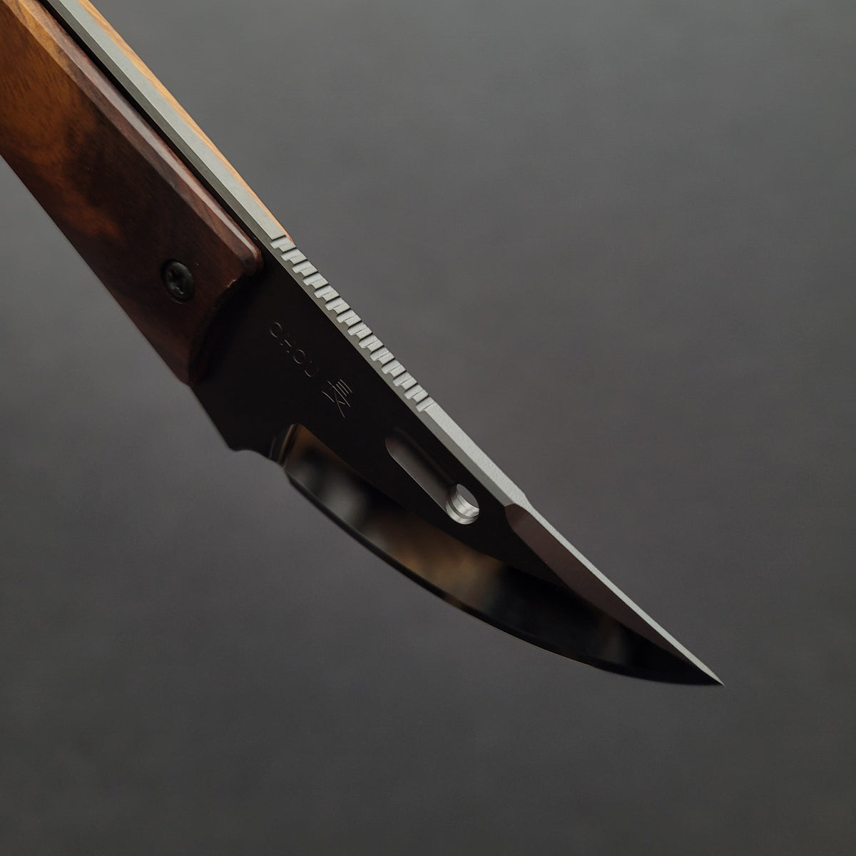Rockstead CHOU-IW Fixed Blade 45mm Ironwood Handle | Tosho Knife Arts ...