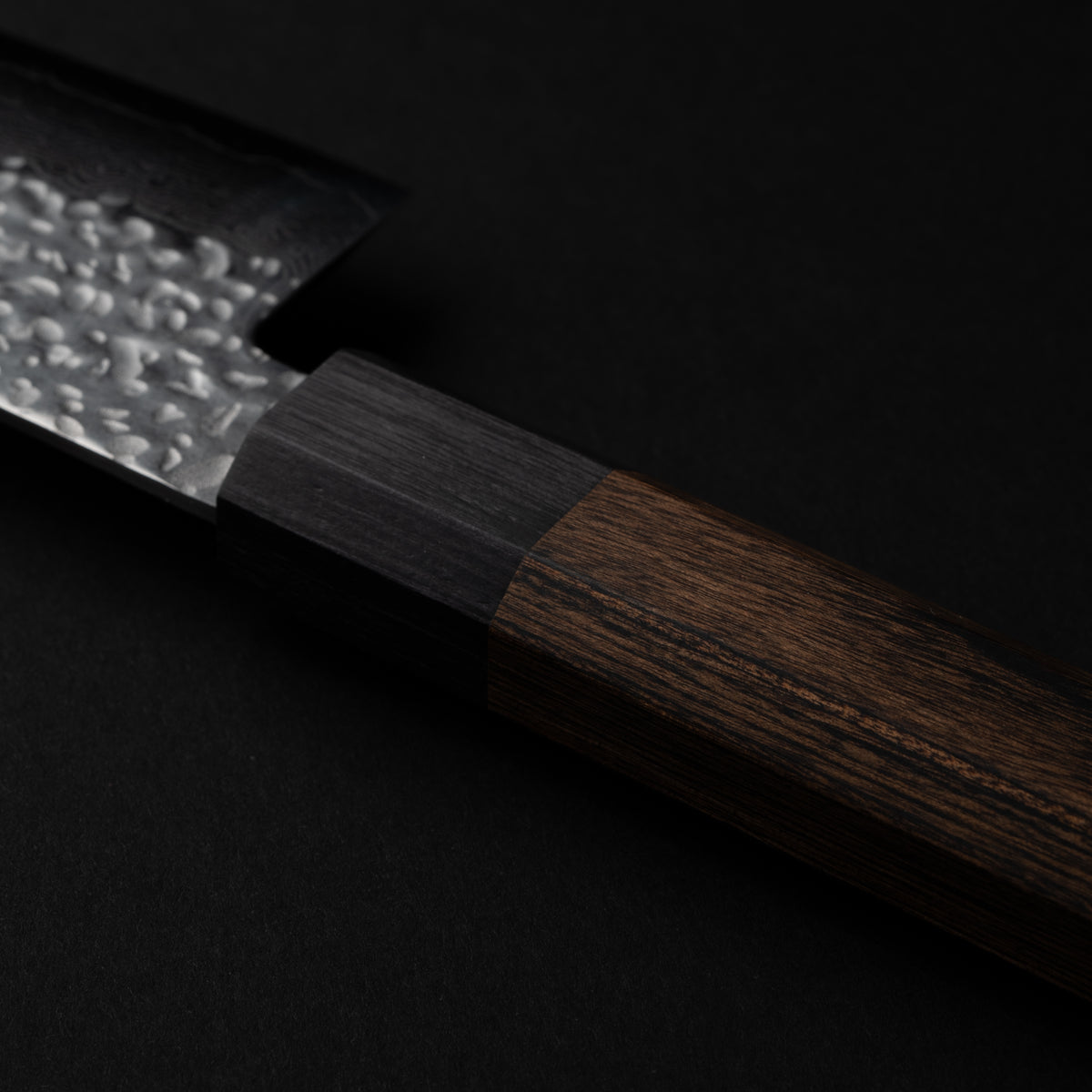 Hakkaku VG-10 Tsuchime Damascus Gyuto 210mm Brown Pakka Handle | Tosho ...