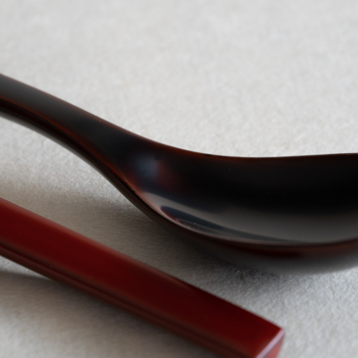 Komon Nakano Urushi Laquer Black Spoon (Limited) | Tosho Knife Arts ...